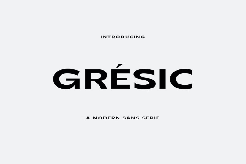 Gresic modern sans serif font - Free Font Gresic modern sans serif font - Free Font