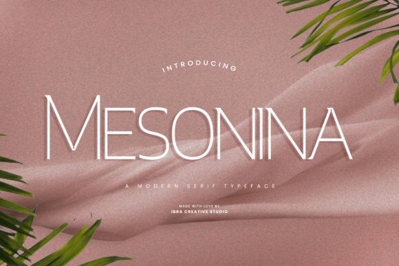 Mesonina Font - Free Font Mesonina Font - Free Font