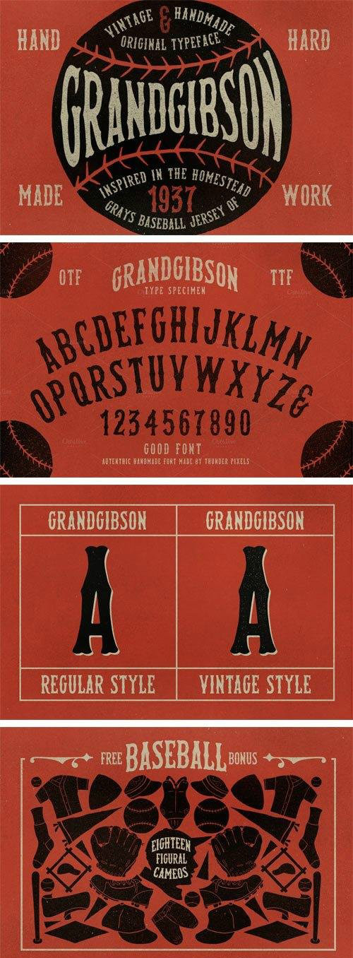 Grand Gibson Font - Free Font