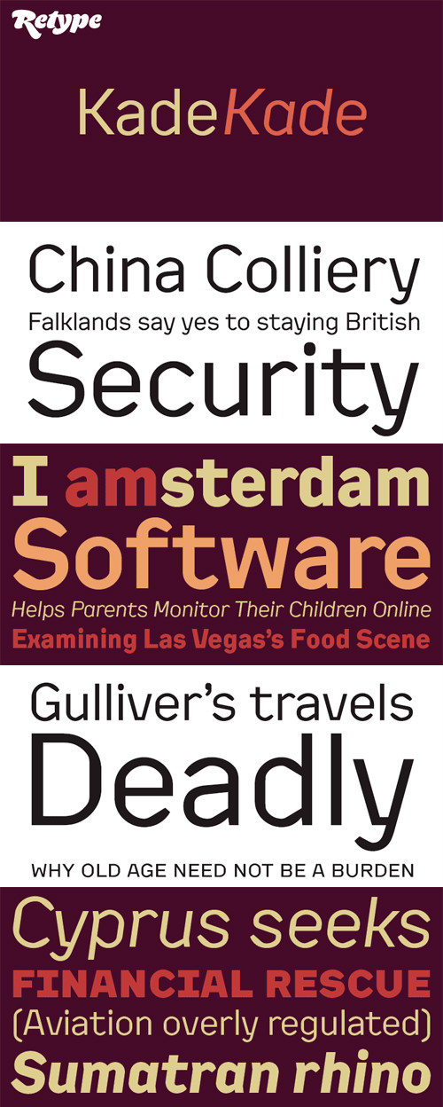 Kade Font - iFonts.xyz