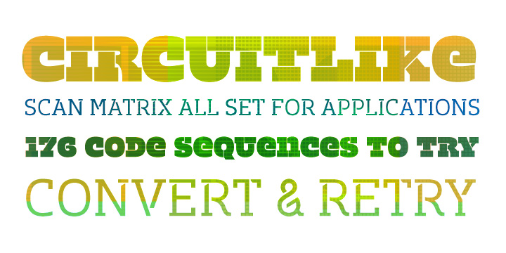 Encoder Font Family - iFonts.xyz