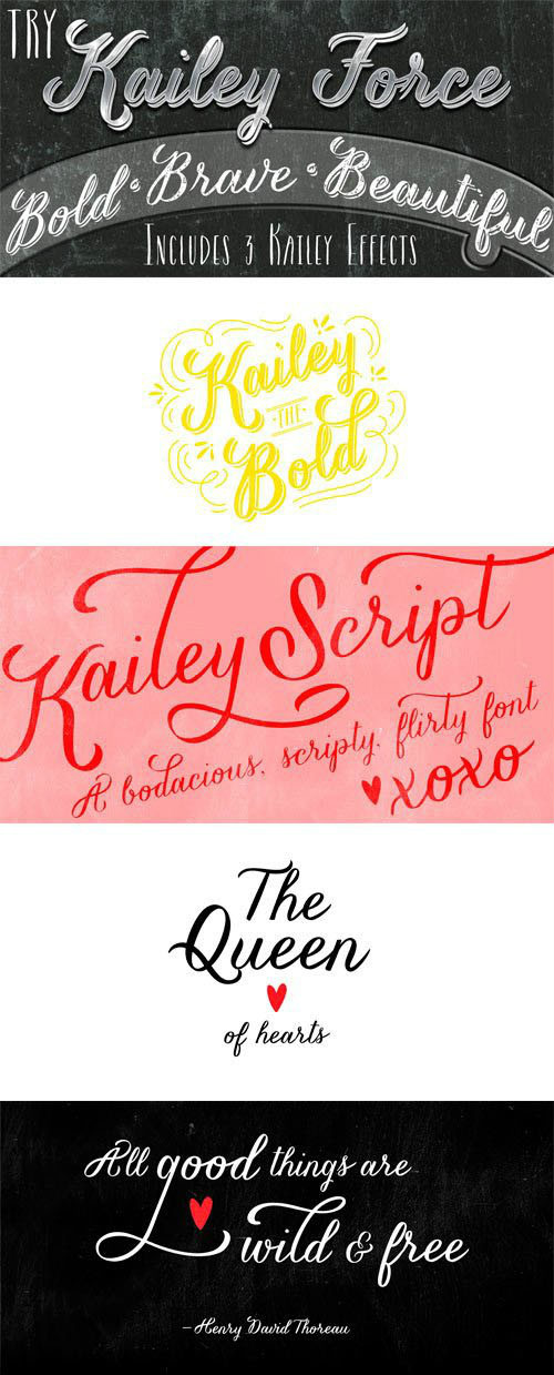 Kailey Force & Kailey - Free Font