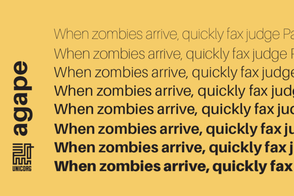 Agape Font Family - Free Font