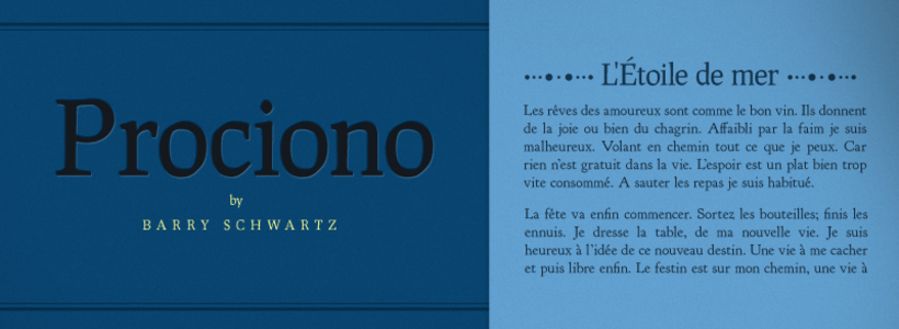 Prociono Font - Free Font