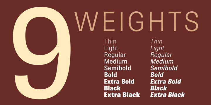 Brown Pro Font Family - Free Font
