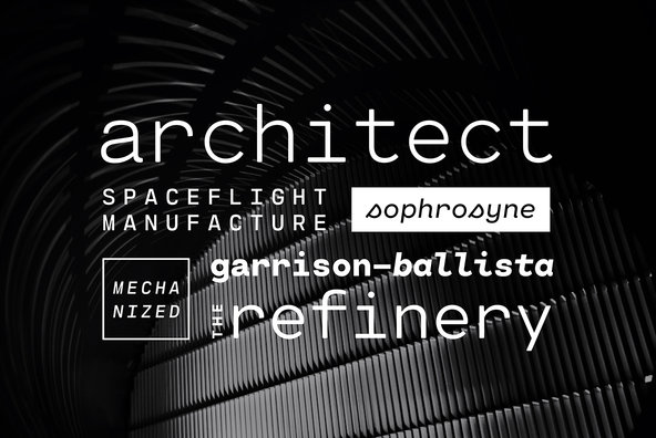 Cartograph CF font family - Free Font