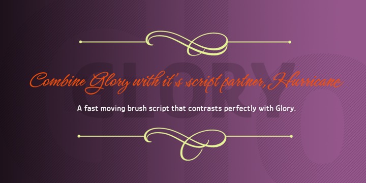 Glory Font Family - Free Font