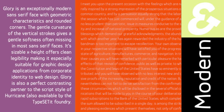 Glory Font Family - Free Font