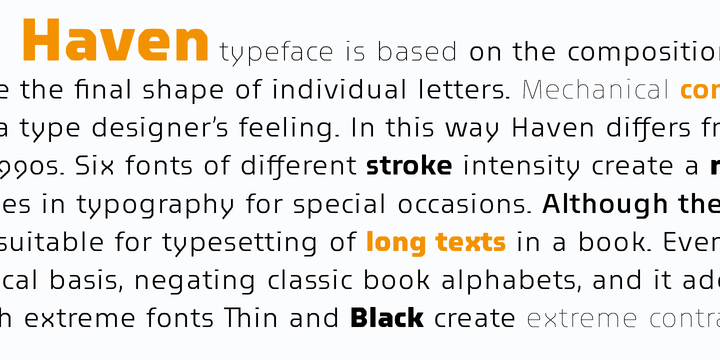 Haven Font Family - Free Font