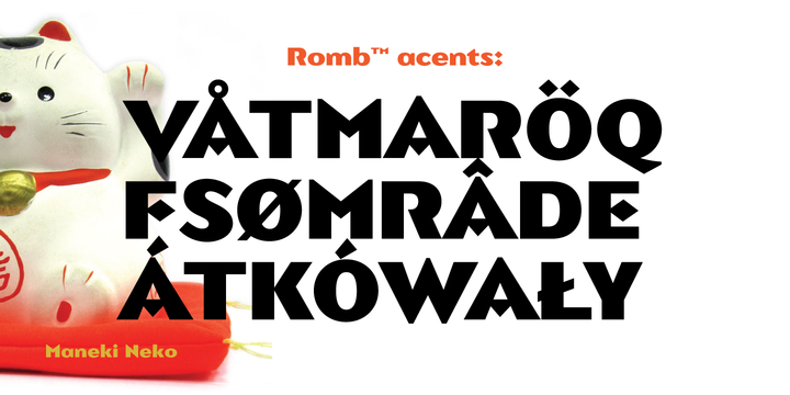 Romb™ Font - Free Font