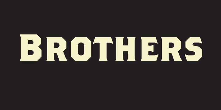 Brothers Font Family - iFonts.xyz
