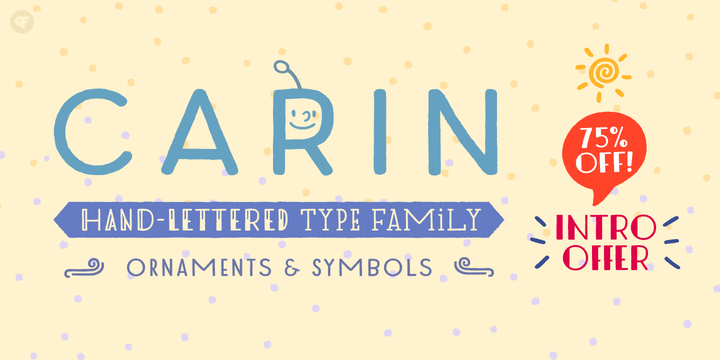 Carin Font Family - Free Font