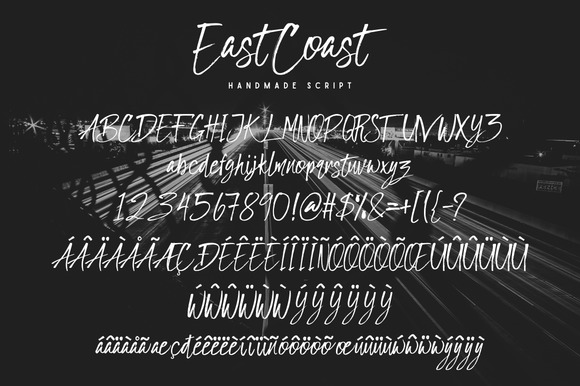 East Coast Font - Free Font