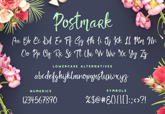 Postmark Font - Free Font