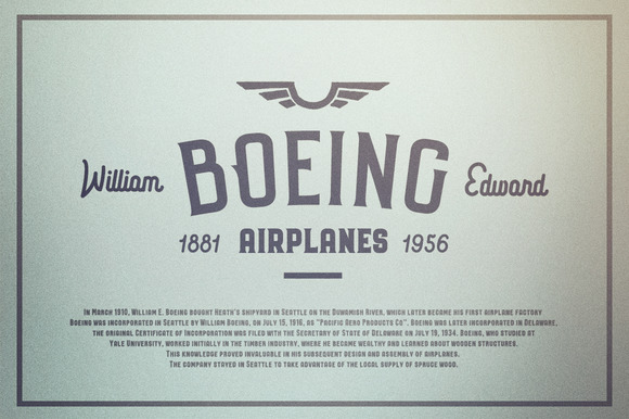 The Aviator Font Collection - Free Font