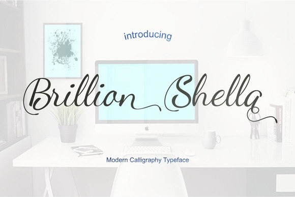 Brillion Shella - Free Font