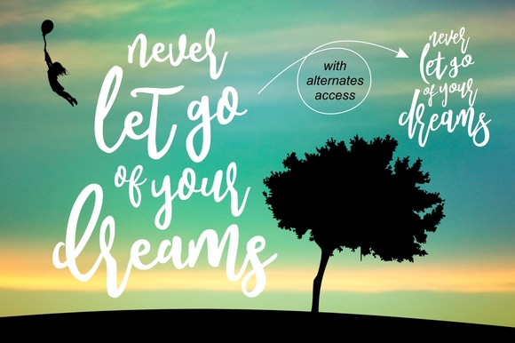 Goodies Font Brush Classy - Free Font