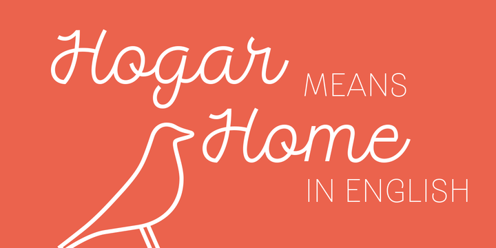 Hogar Font Family - Free Font
