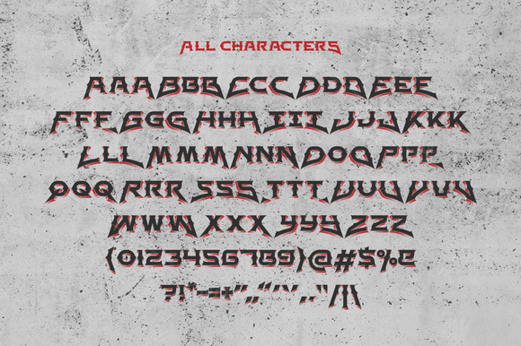 Insane Fear font - Free Font