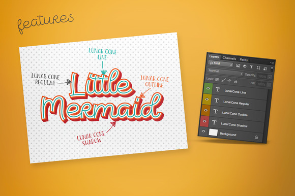 Lunar Cone Font - Free Font