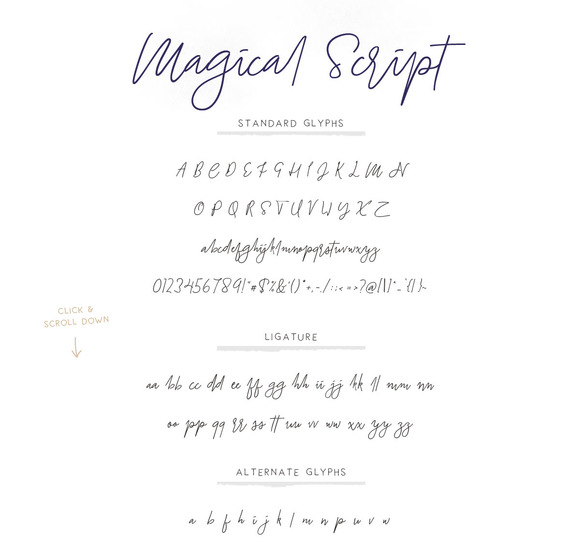Magical Script - Free Font