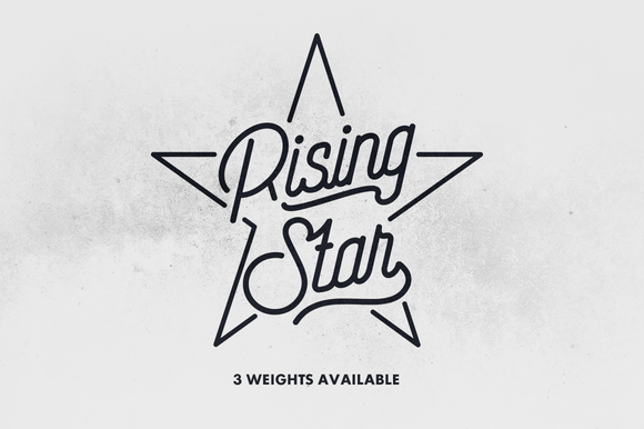 Rising Star Font - Free Font