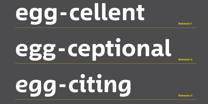 Between Font Family - Free Font