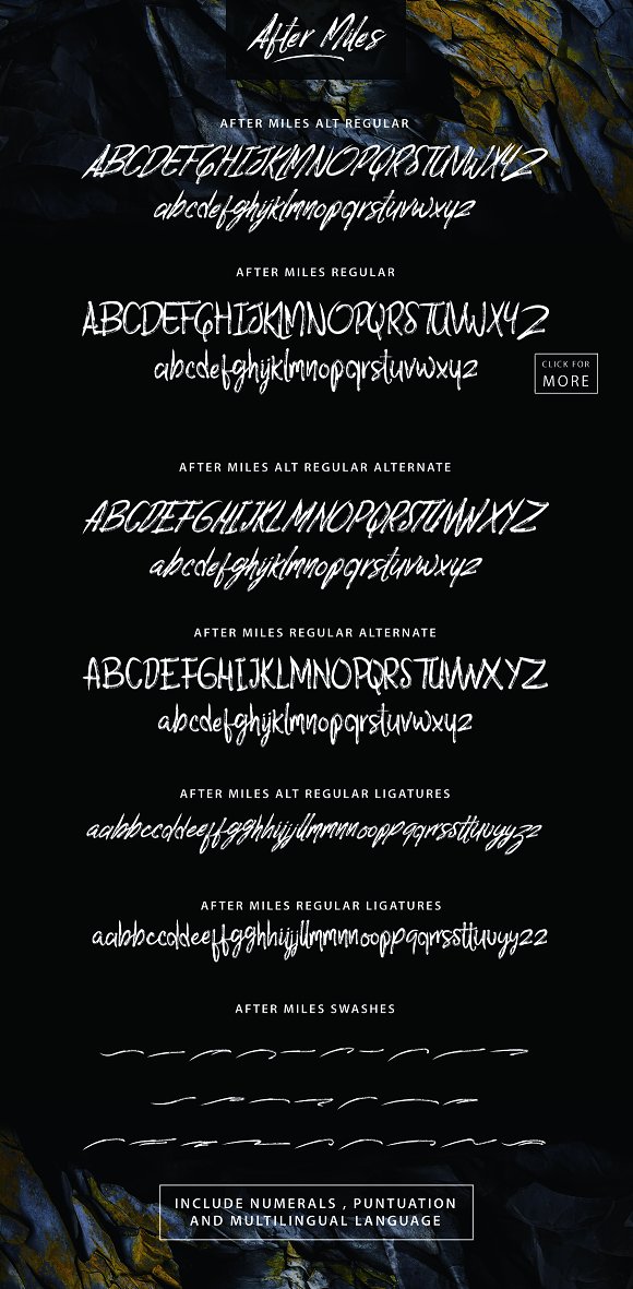 After Miles Display Font - Free Font