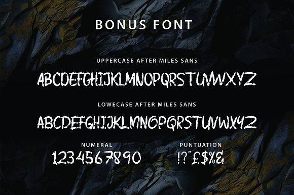 After Miles Display Font - Free Font