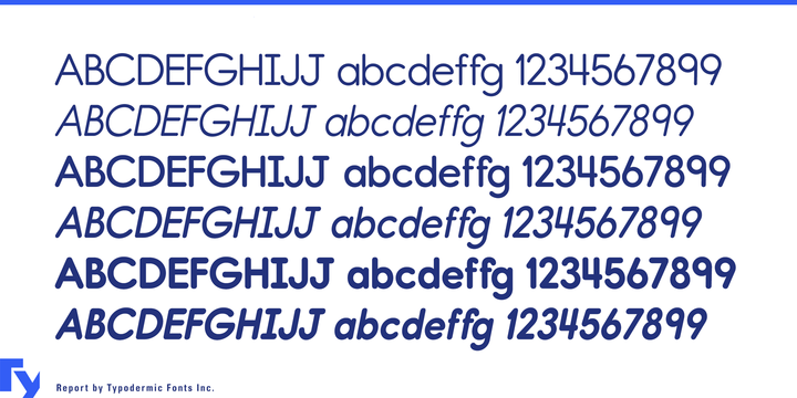 Report Font Family - Free Font