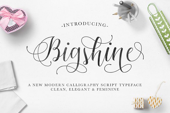 Bigshine Script Font - Free Font