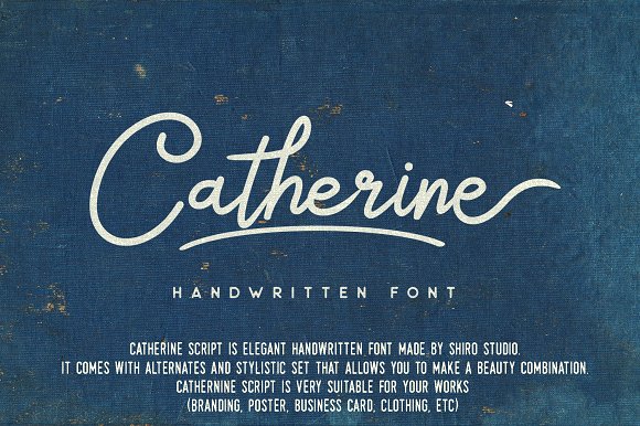 Catherine Script Font - Free Font
