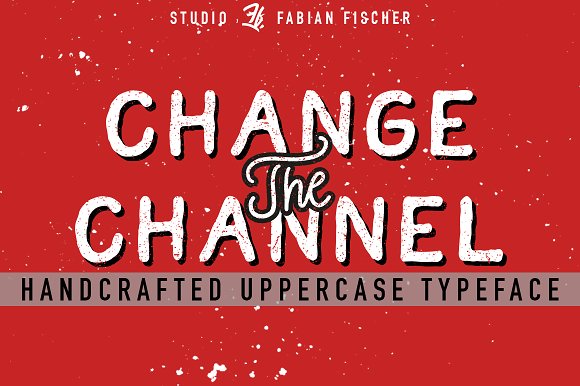 Change the Channel - Handmade Font - Free Font
