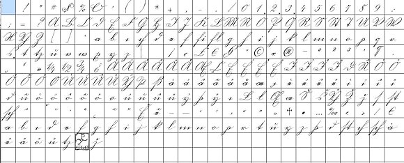 1880 Kurrentschrift - Free Font