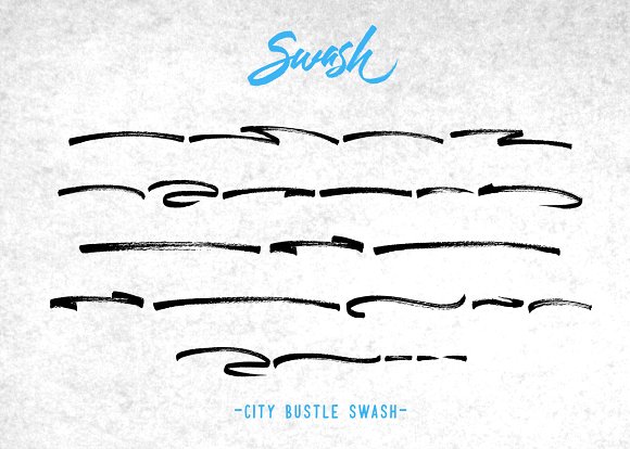 City Bustle brush font - Free Font