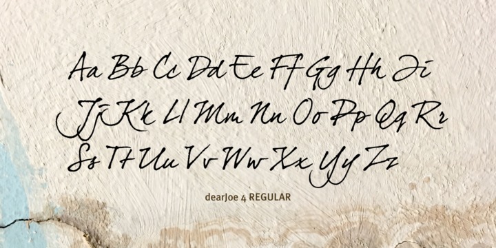 dearJoe 4 Full Family - Free Font