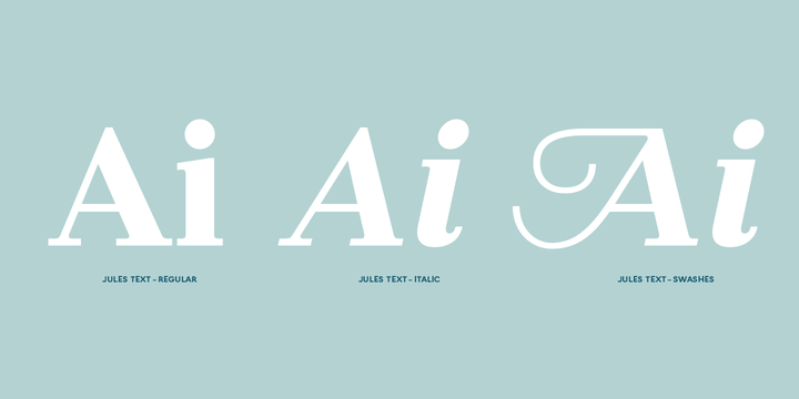 Jules Text Font Family - Free Font