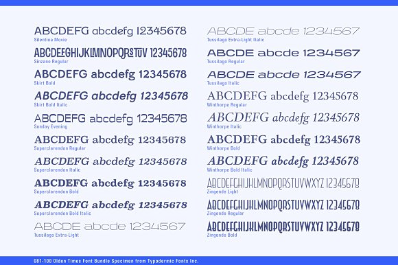 Olden Times Font Bundle - Free Font