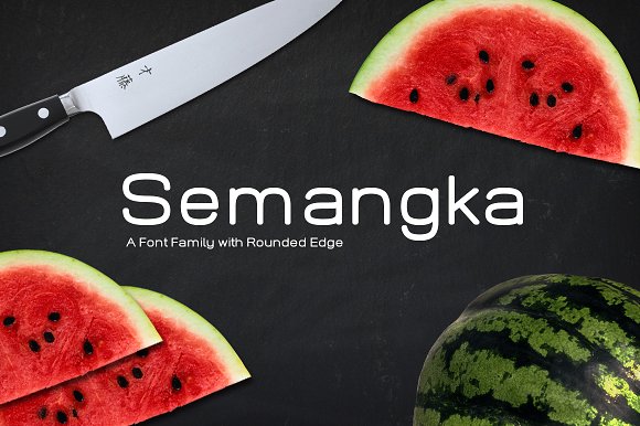 Semangka Font - Free Font