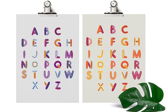 Tribal alphabet - Free Font