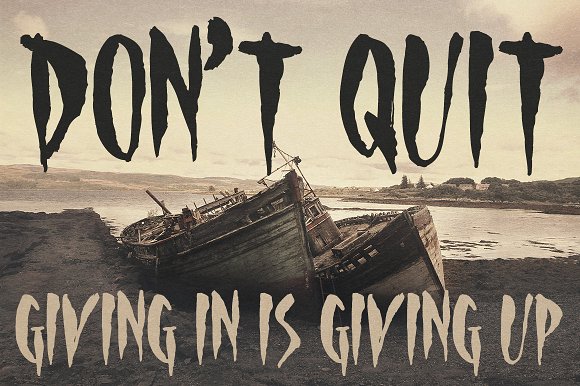 Filth AOE Display Font - Free Font