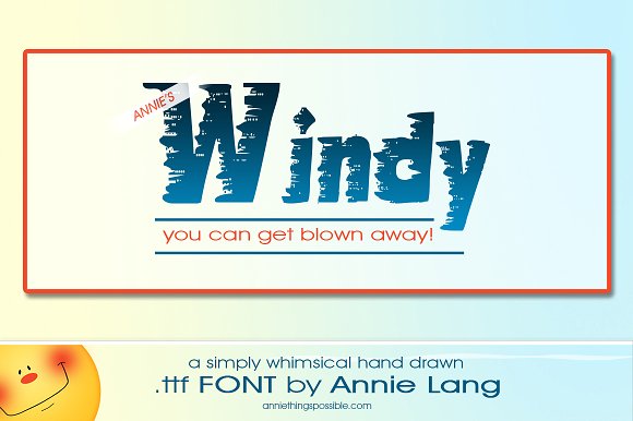 Annie's Windy Font - iFonts.xyz
