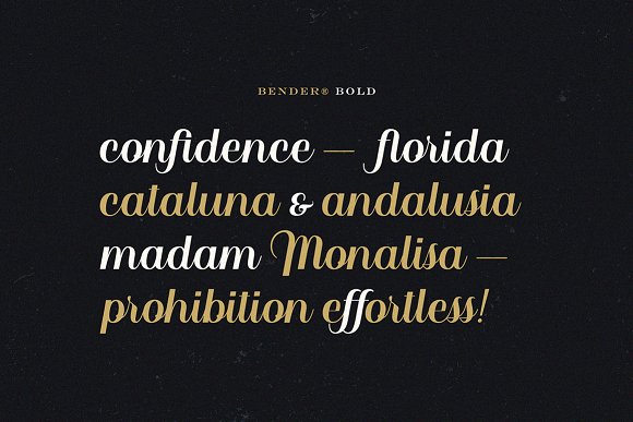 Bender® Script Font - Free Font
