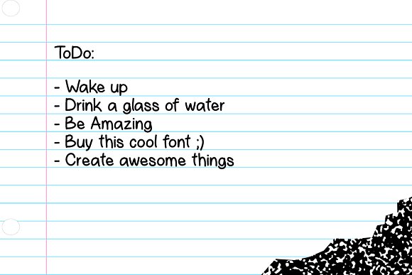 Composition Font + Extras - Free Font