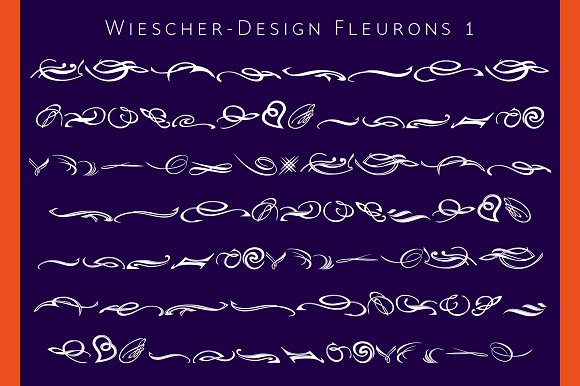 Fleurons 5-Pack - Free Font