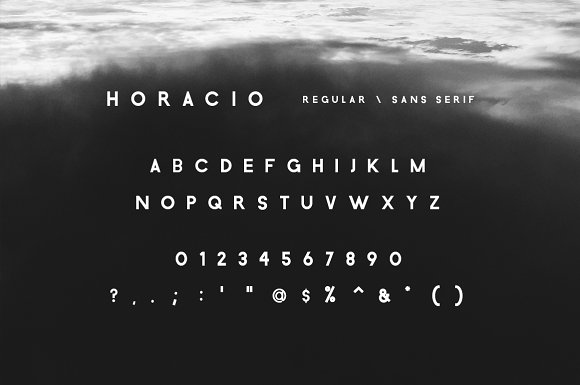 Horacio | A Prestigious Sans Serif - Free Font