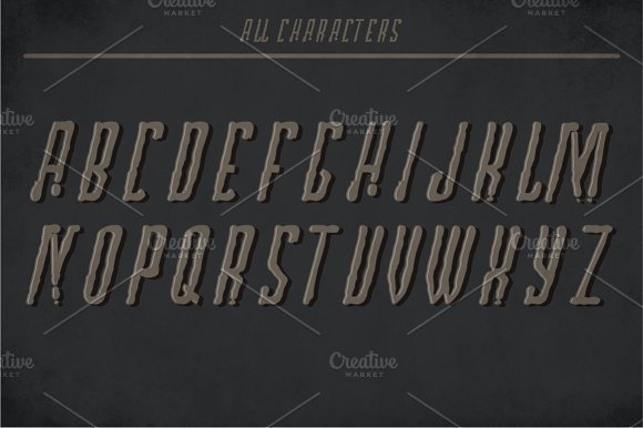 Manchester Label Typeface - Free Font