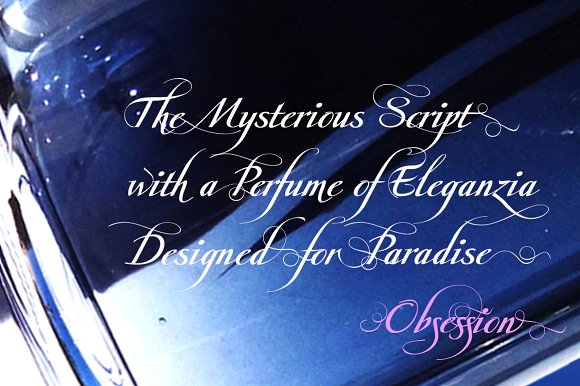 Obsession Script Font - Free Font