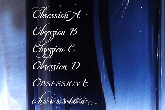 Obsession Script Font - Free Font