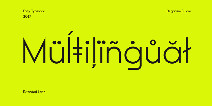 Folty Font Family - Free Font